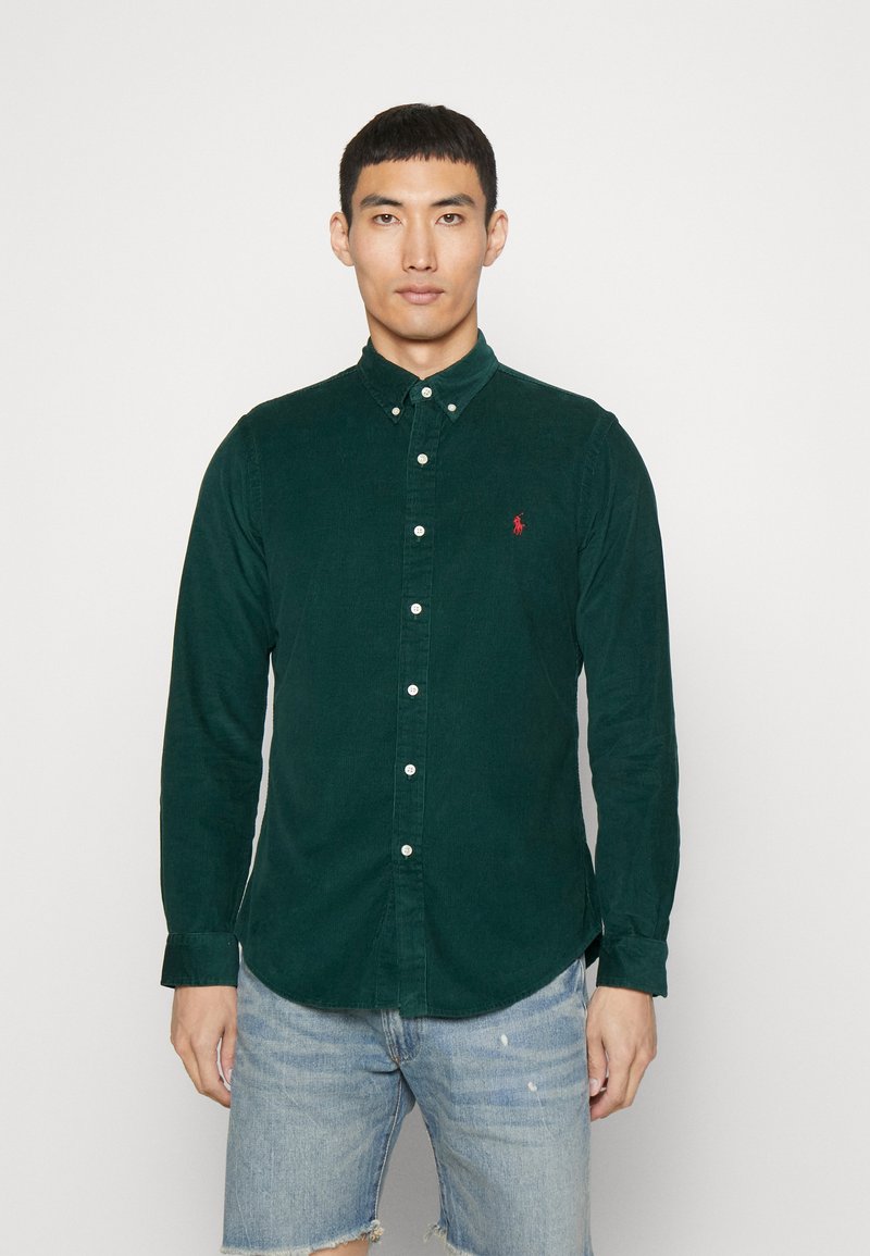 Polo Ralph Lauren SLBDPPCS-LONG SLEEVE-SPORT SHIRT - Overhemd - hunt club green/groen - Zalando.nl