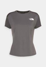 The North Face VALDAY - Sports T-shirt - anthracite grey/asphalt grey ...