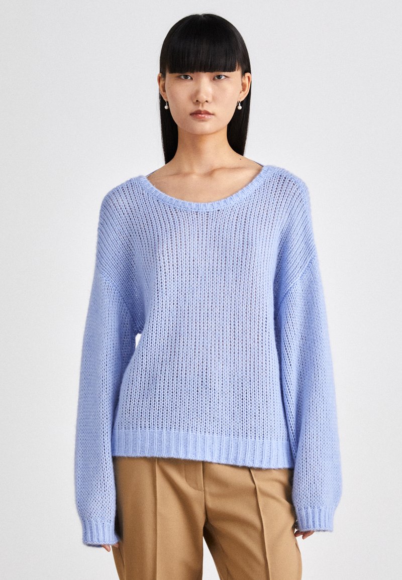 BOSS FOBAIN - Jumper - bright blue/blue - Zalando.co.uk