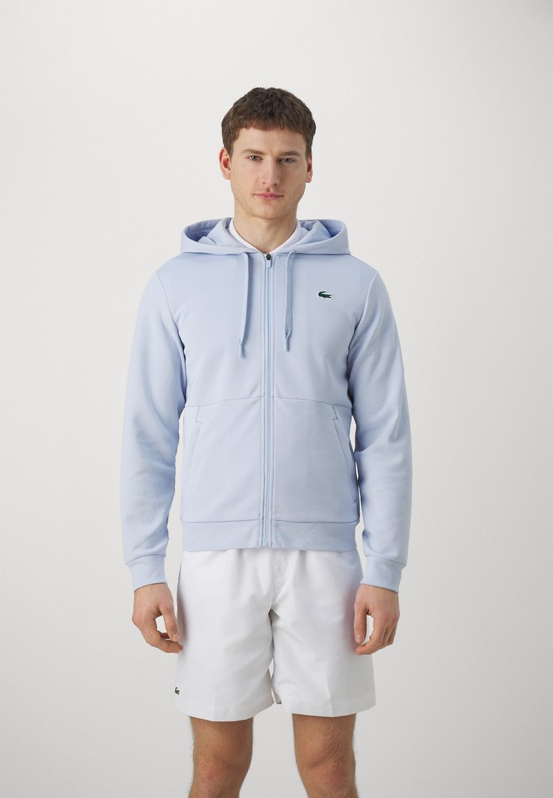 Lacoste Sport SPORTS ZIP-UP HOODIE - Zip-up sweatshirt - phoenix blue ...