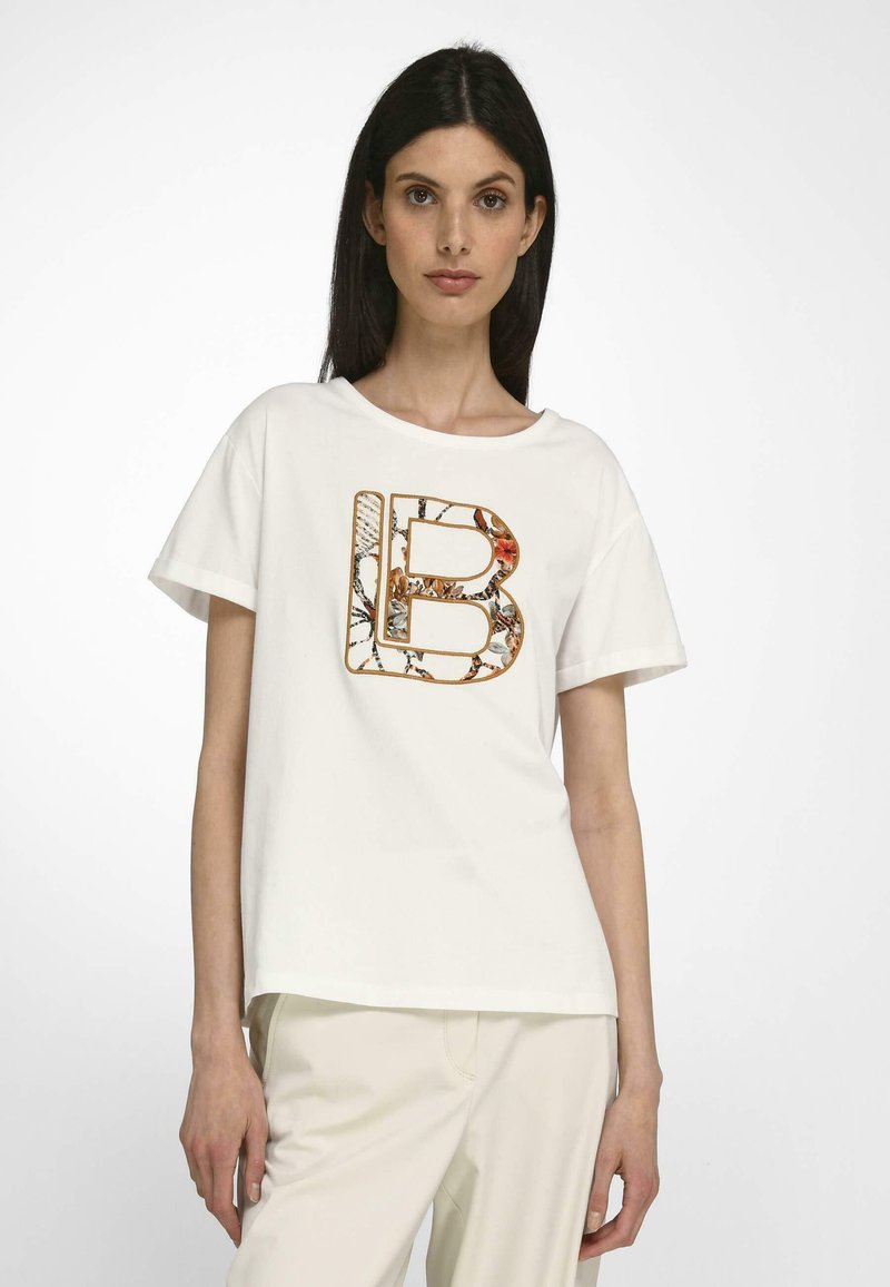 Laura Biagiotti Roma T-Shirt print - offwhite multicolor/offwhite ...