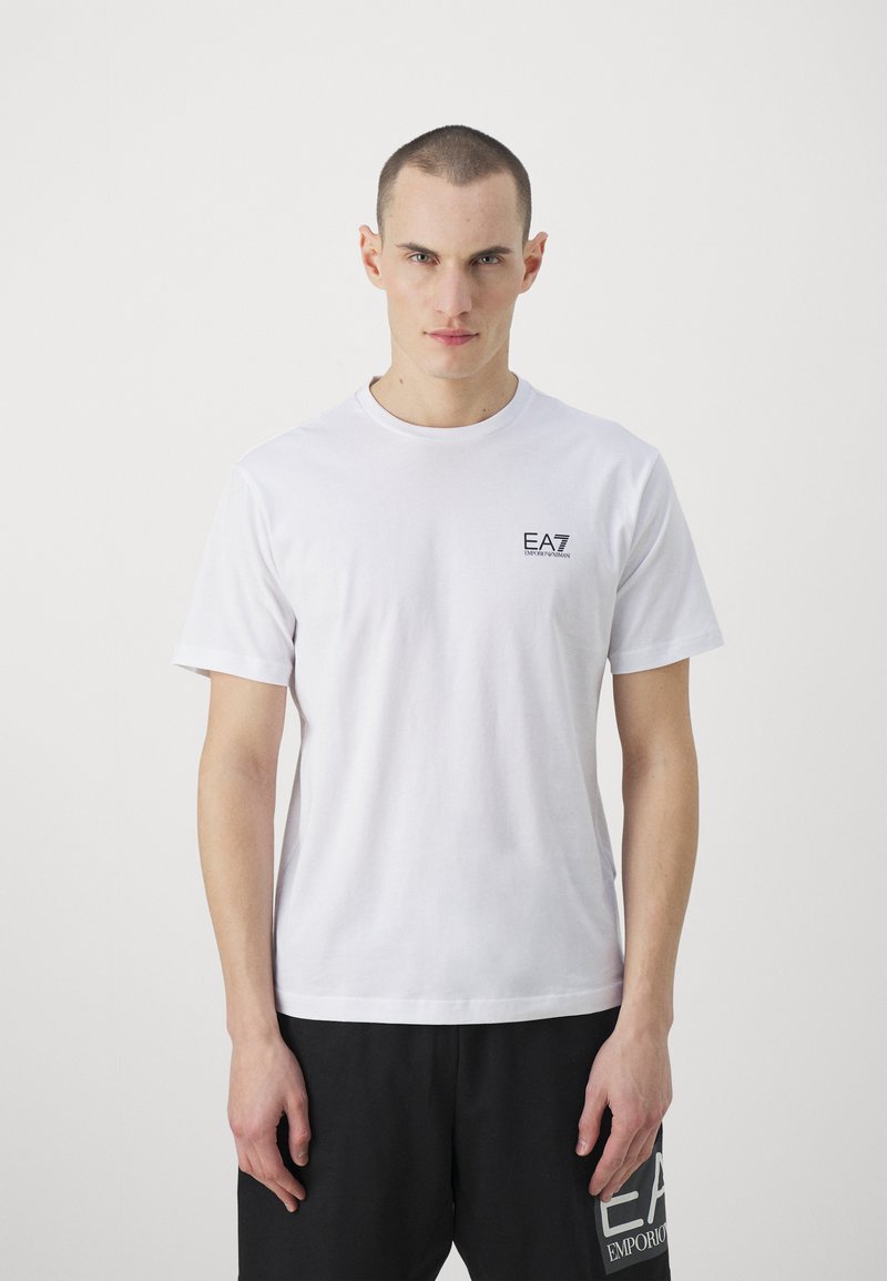 EA7 Emporio Armani T-Shirt print - bianco/weiß - Zalando.de