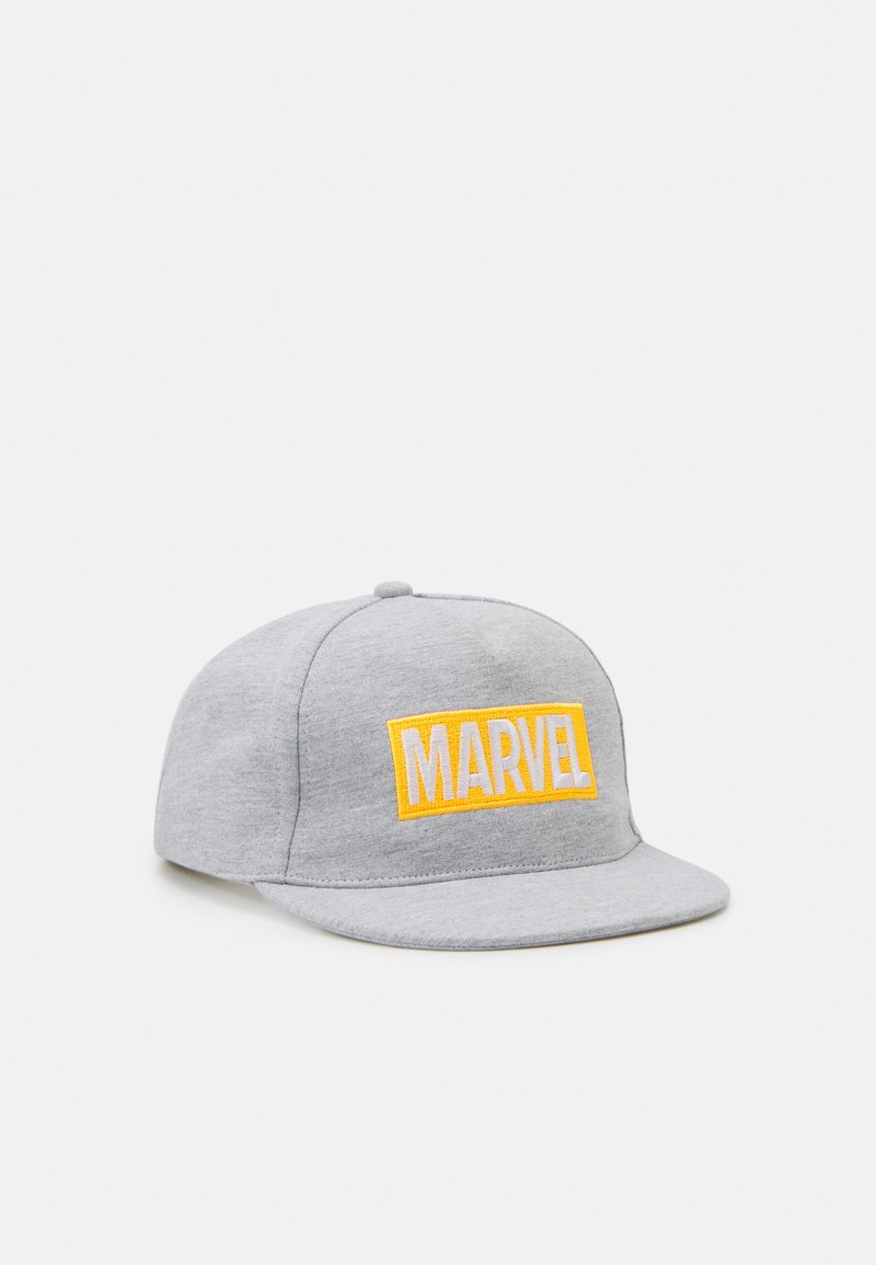Name it NKMASMUS MARVEL CAP UNISEX - Cap - light grey melange/grau ...