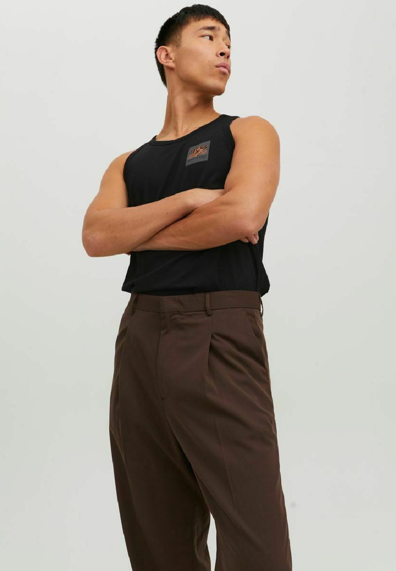 Jack & Jones LOGO - Linne - black/svart - Zalando.se