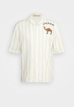 HOUSE OF JAFFA CAMEL EMBROIDERY UNISEX - Shirt - white/beige/white ...