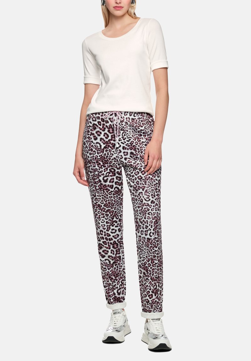 Marc Cain MIT HALBLANGEM ÄRMEL - Basic T-shirt - off-white - Zalando