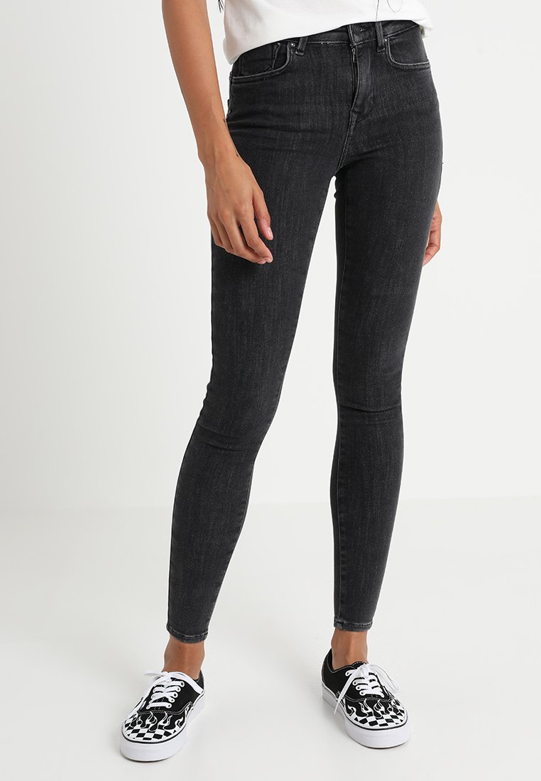 ONLY ONLPOWER MID PUSH UP - Jeans Skinny Fit - grey denim - Zalando.ch ONLY ONLPOWER MID PUSH UP - Jeans Skinny Fit - grey denim - Zalando.ch