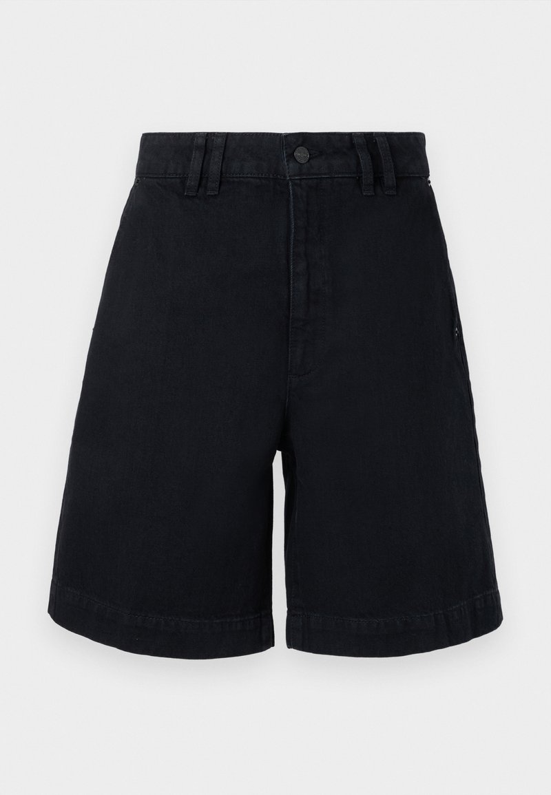 FRAME THE TROUSER - Shorts di jeans - black/nero - Zalando.it