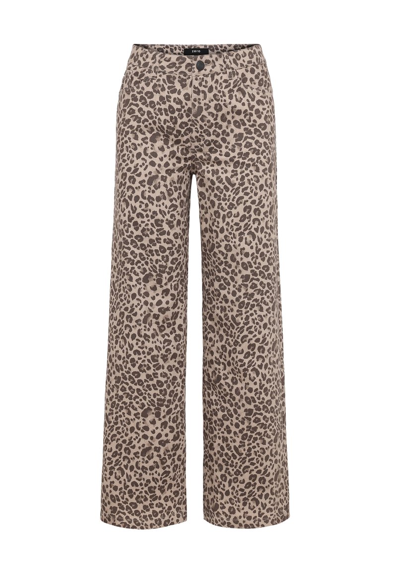 zero MIT WEITEM BEIN LEO - Tygbyxor - beige brown/beige - Zalando.se