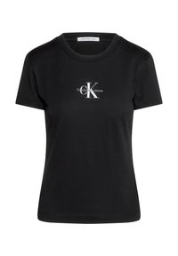 Calvin Klein Jeans MONOLOGO - T-Shirt print - ck black/schwarz - Zalando.at