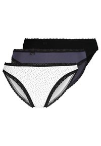 Sloggi WEEKEND TAI 3 PACK - Chilot - black/negru - Zalando.ro