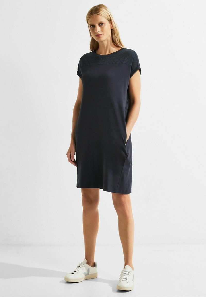 Cecil MIX - Freizeitkleid - night sky blue/blau - Zalando.at