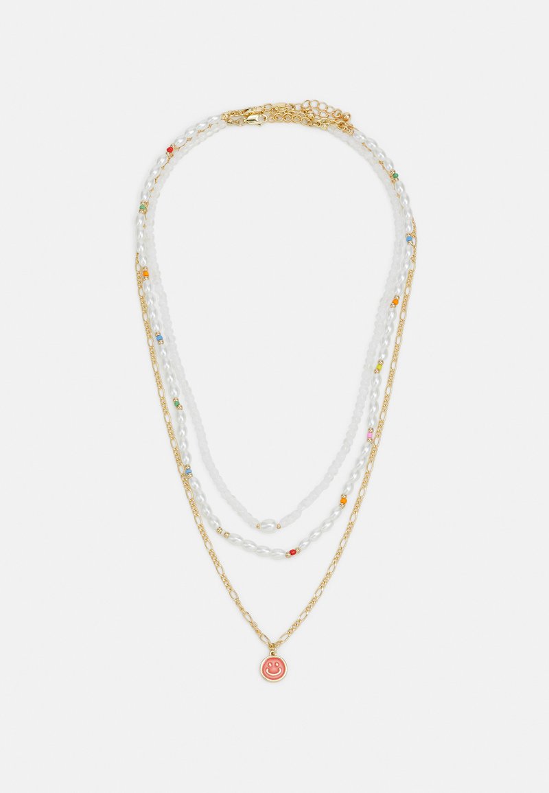 Pieces PCLIVIA MAY NECKLACE 3 PACK - Halskæder - gold colour/guldfarvet ...