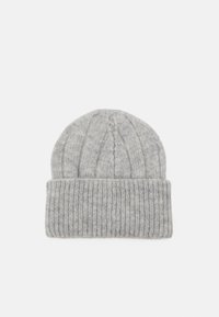 Tommy Hilfiger TIMELESS BEANIE - Pipo - medium grey heather/harmaa - Zalando.fi