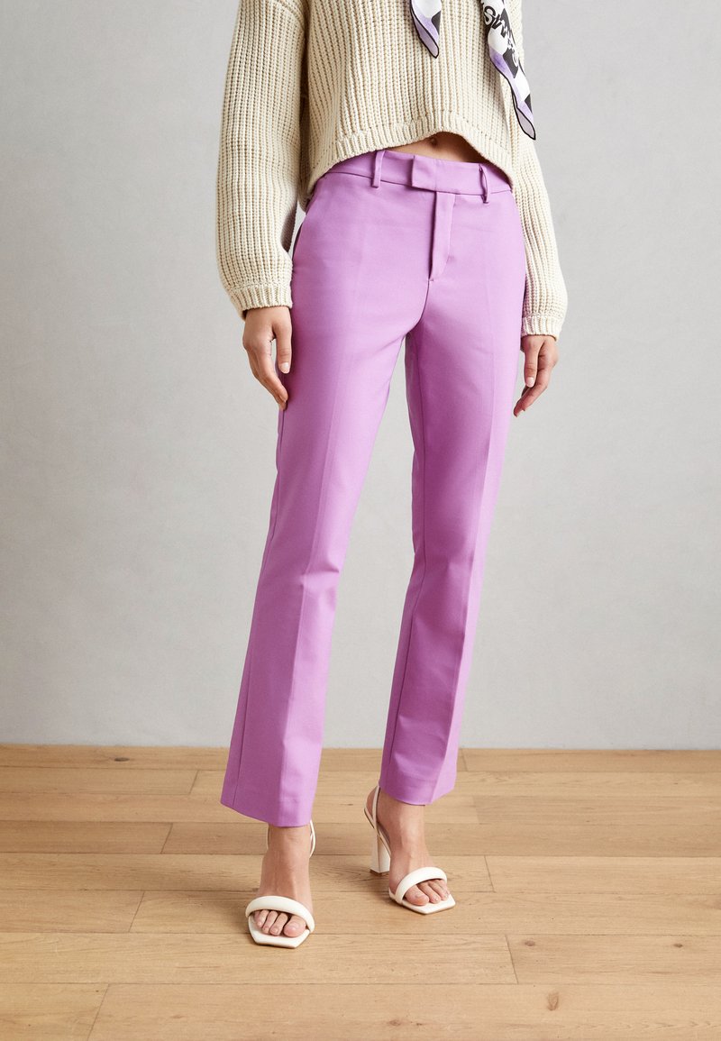 Mos Mosh NIGHT PANT - Chinos - iris orchid/lilac - Zalando.ie