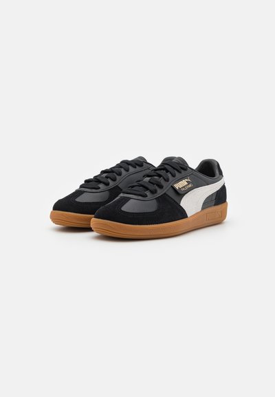 Puma PALERMO UNISEX - Baskets basses - black/feather gray/noir - ZALANDO.FR