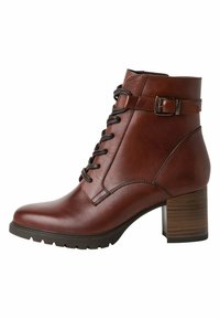 Tamaris Bottines à lacets - muscat/marron - ZALANDO.FR
