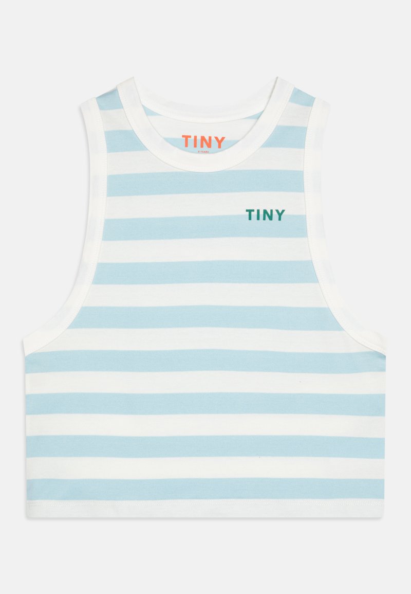 TINYCOTTONS STRIPES UNISEX - Top - dusty blue/off-white/light blue - Zalando