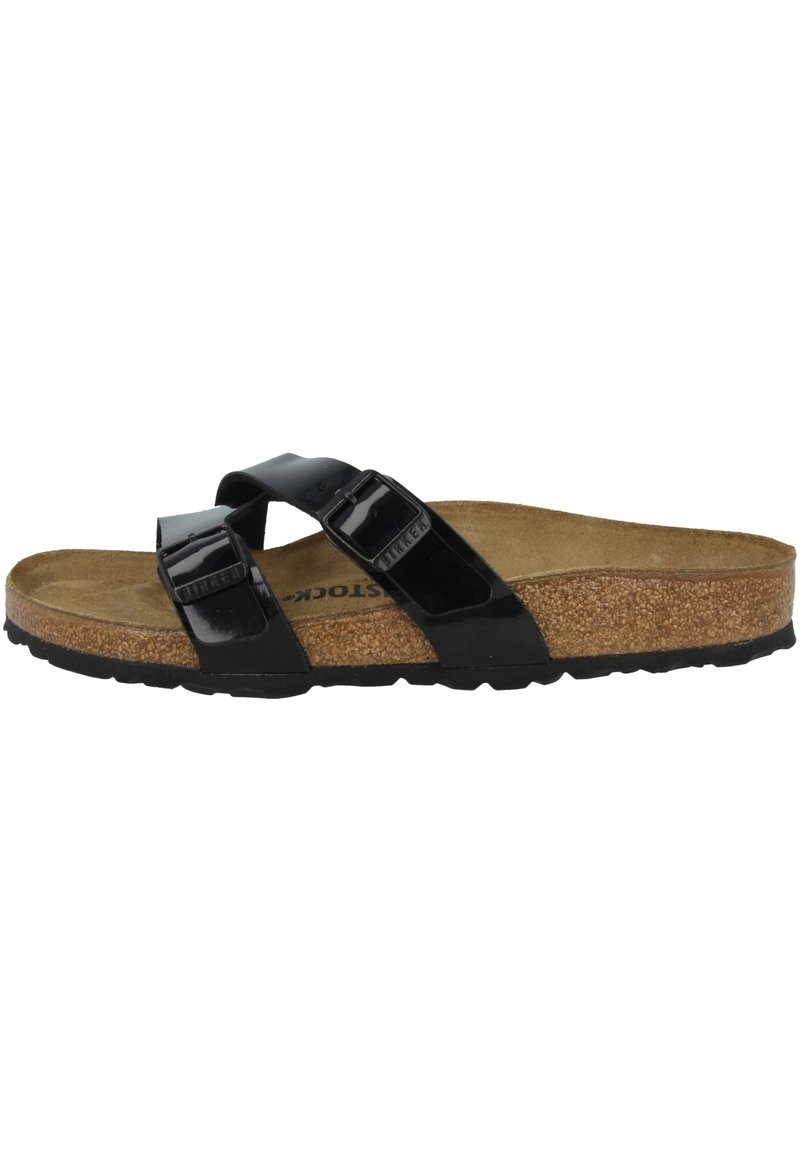 Birkenstock YAO - Slip-ins - patent black (1016354)/svart - Zalando.se