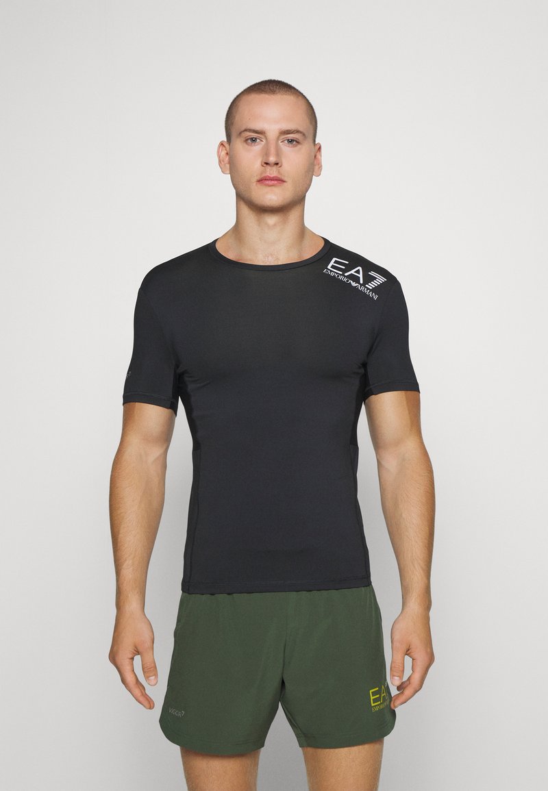 EA7 Emporio Armani VIGOR - Printtipaita - black/musta - Zalando.fi