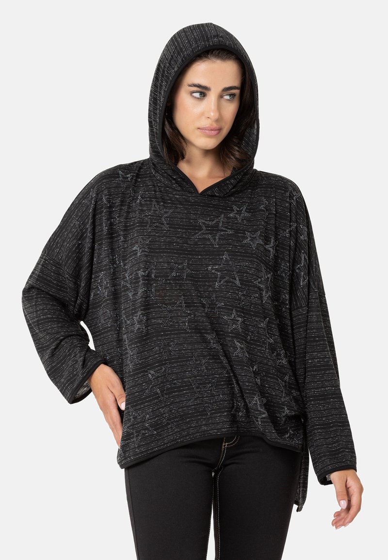 Cipo & Baxx Kapuzenpullover - black/schwarz - Zalando.de