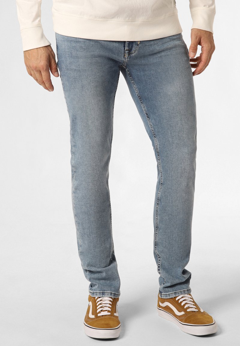 Mustang STYLE FRISCO - Jeans Slim Fit - light stone/dunkelblau - Zalando.de
