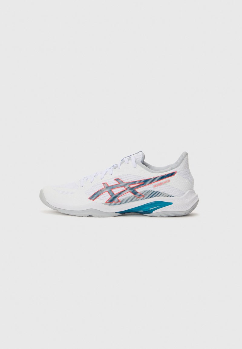 ASICS BLADE FF 2 - Volleyballsko - white/mako blue/hvit - Zalando.no