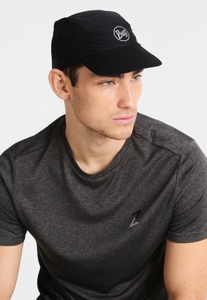 Buff 5 PANEL GO CAP UNISEX - Gorra - solid black/negro - Zalando.es