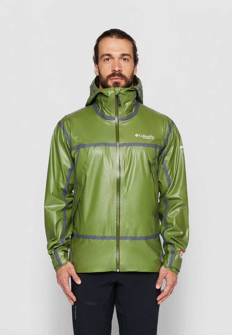 Columbia OUTDRY EXTREME™ WYLDWOOD™ SHELL TITANIUM - Waterproof jacket ...