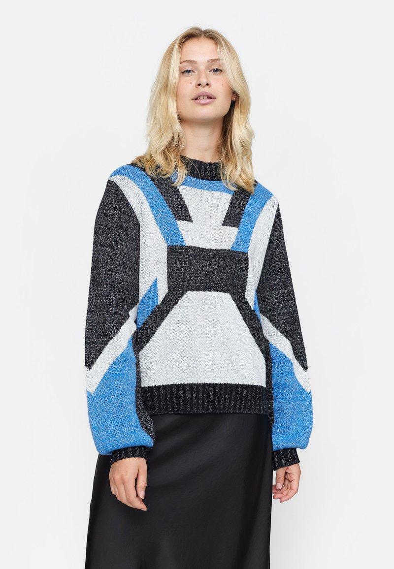 Soft Rebels SRNATINE - Strickpullover - black/schwarz - Zalando