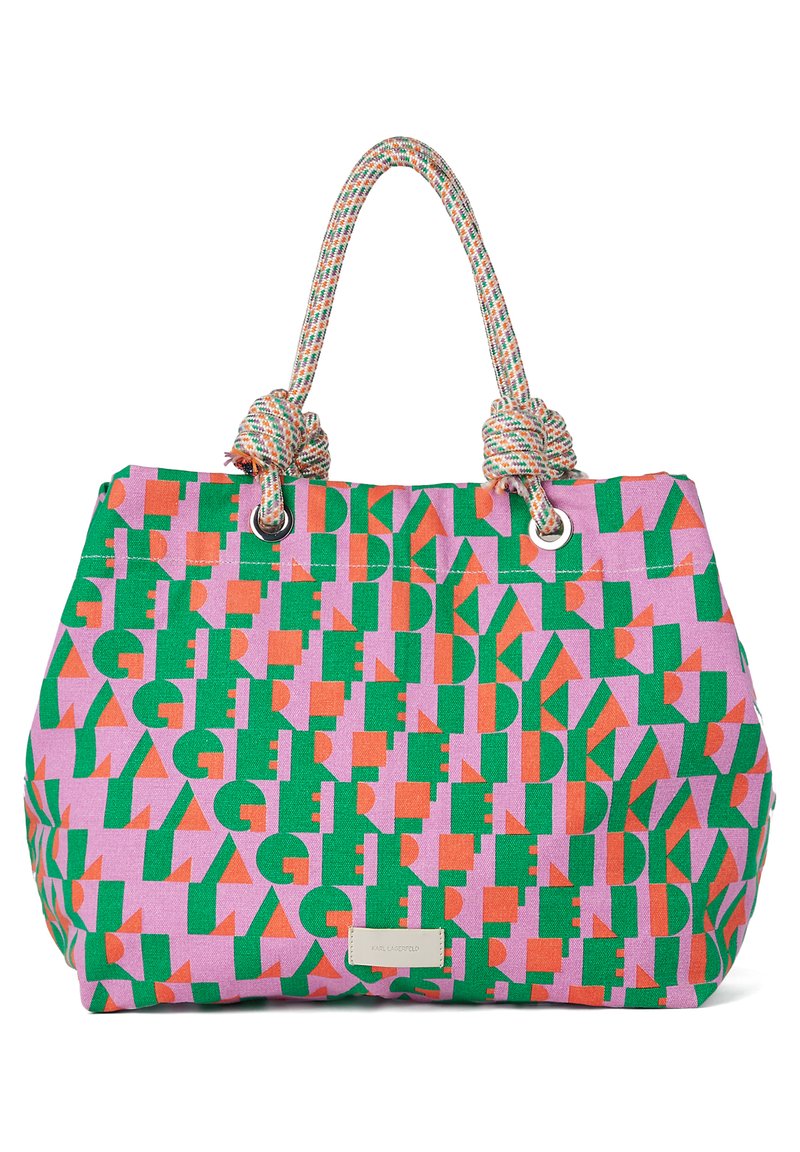 KARL LAGERFELD K/LOGO ABSTRACT AOP - Shopping Bag - multi/mehrfarbig ...