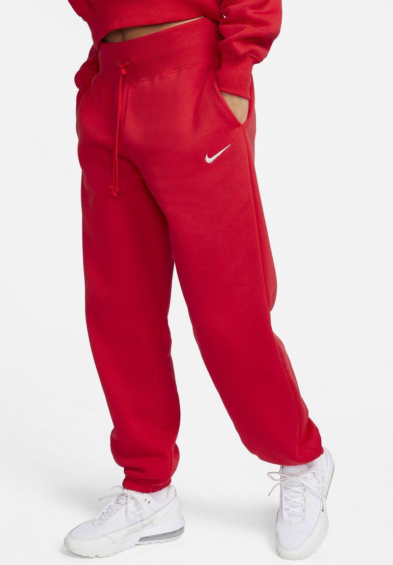 Nike Sportswear W Phnx Flc Hr Os Trainingsbroek University Red Sail
