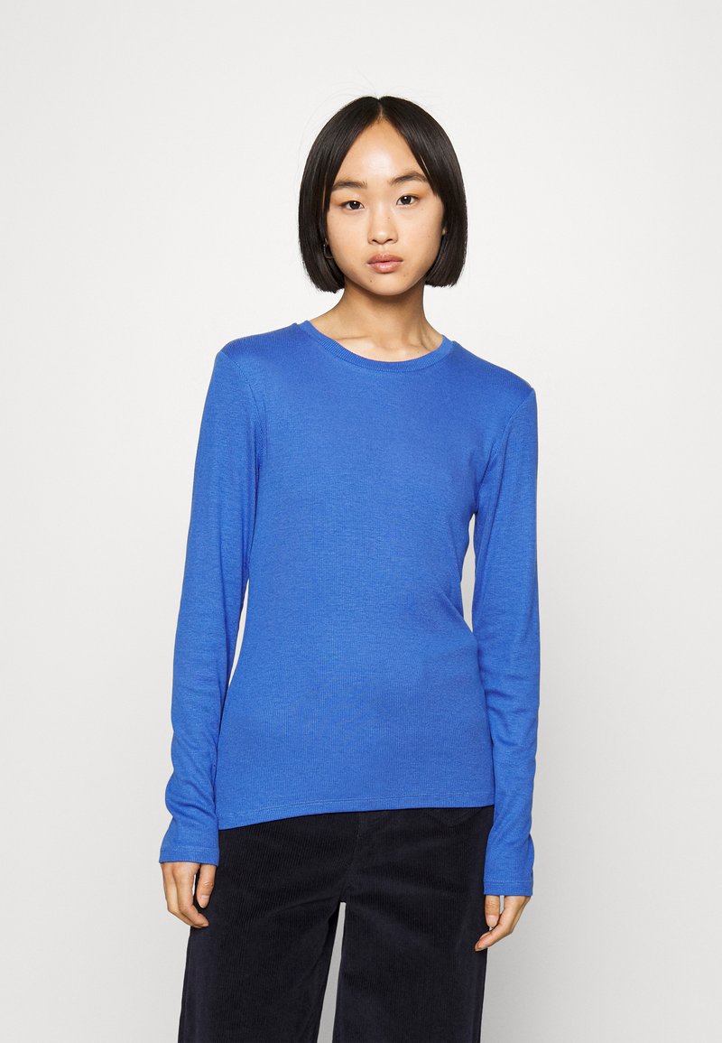 Vero Moda Petite VMROMA - Longsleeve - beaucoup blue/blauw - Zalando.nl