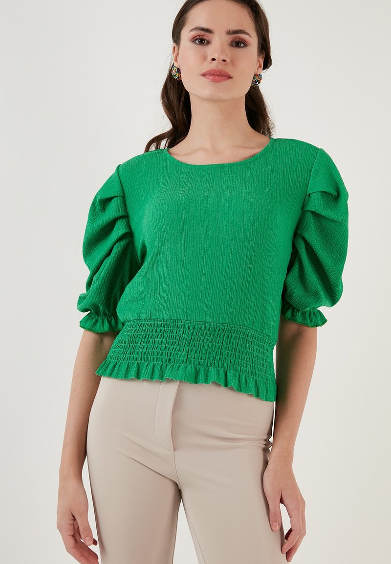 LELA Camicetta - green/verde - Zalando.it