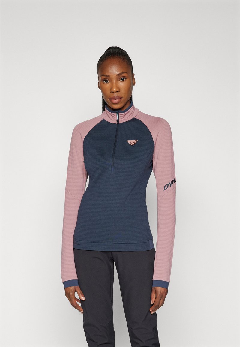 Dynafit SPEED PTC 1/2 ZIP W - Long sleeved top - mokarosa blueberry/dark blue - Zalando.ie
