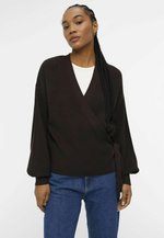 Object MALENA WRAP NOOS - Jersey de punto - java/marrón - Zalando.es
