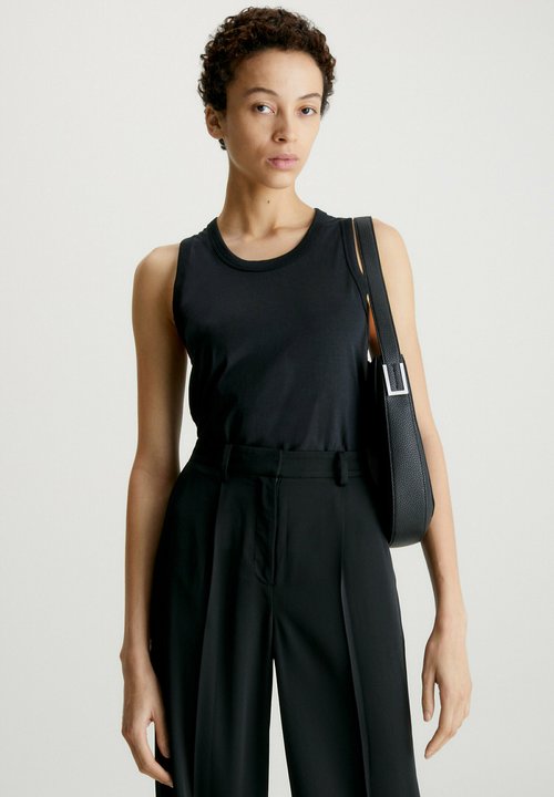 Calvin Klein CAMI - Top - black/schwarz - Zalando.ch