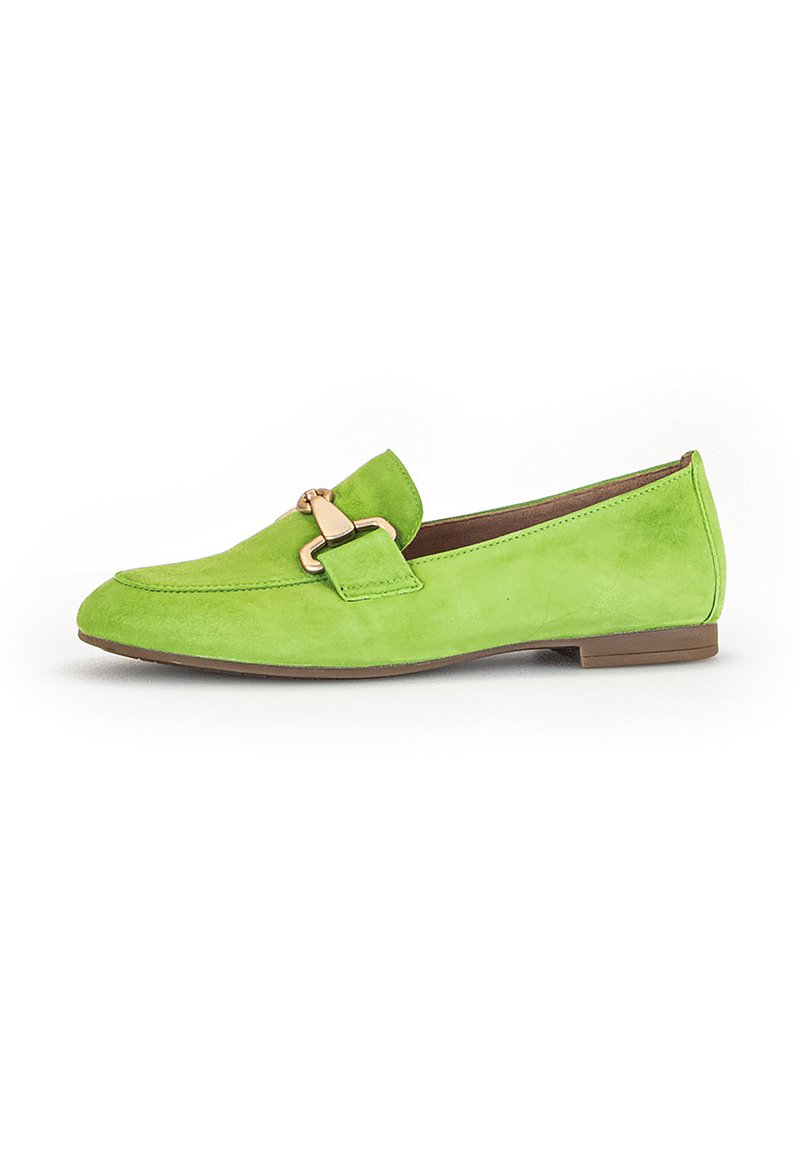 Gabor Slipper - gr green gold matt/hellgrün - Zalando.de