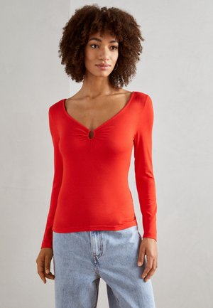 mbyM AMAYAH - Langarmshirt - aurora yellow/gelb - Zalando.ch