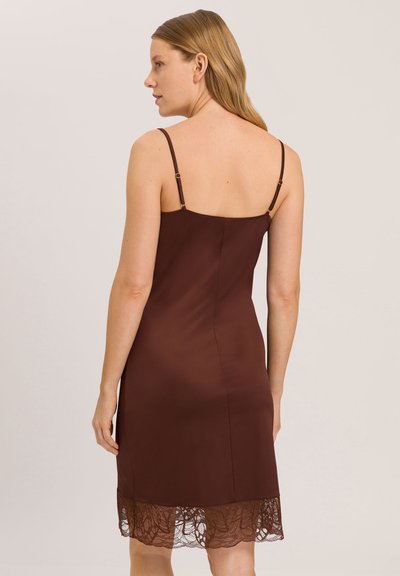 Hanro ELIA - Nachthemd - chocolate chip/braun - Zalando.ch