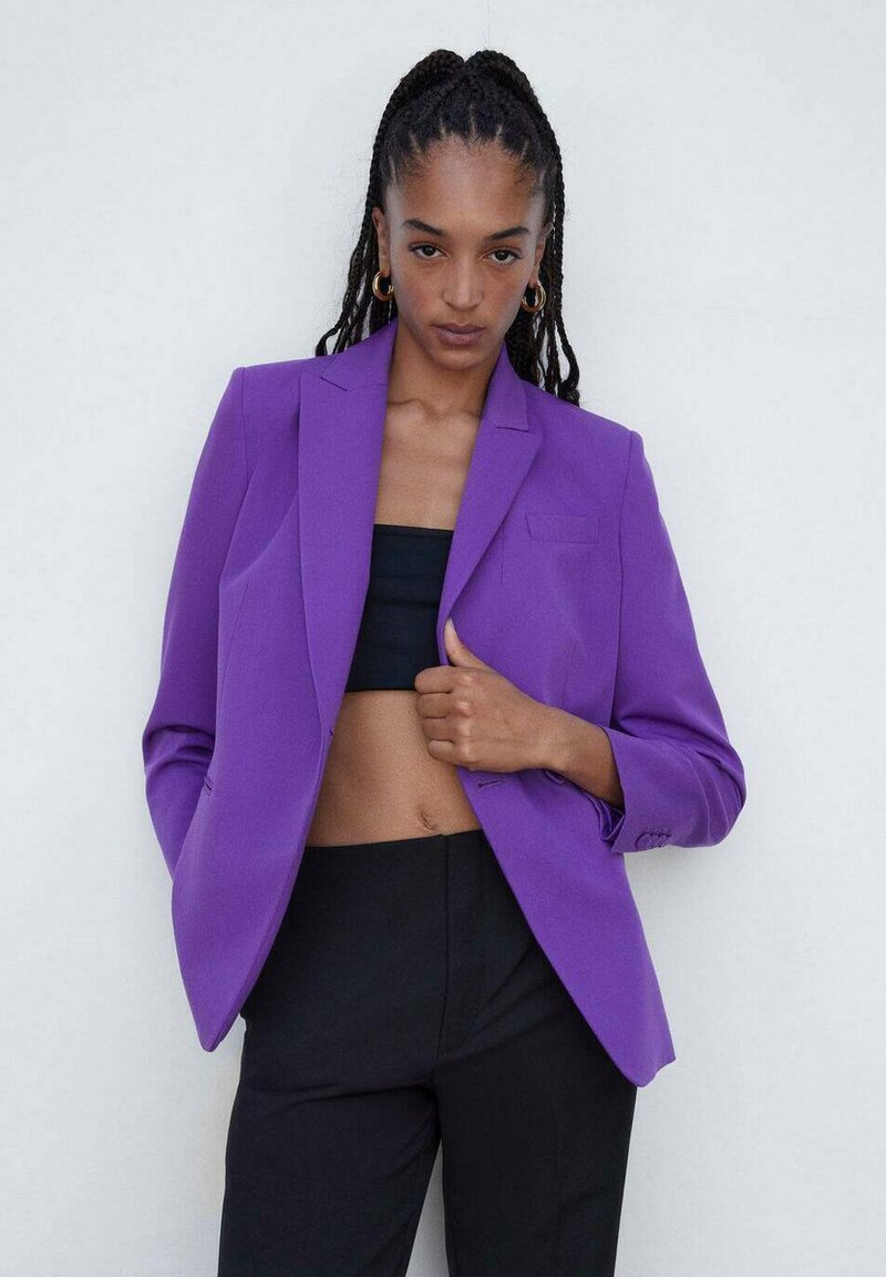 Mango NIZA - Blazer - violet/purple - Zalando.co.uk