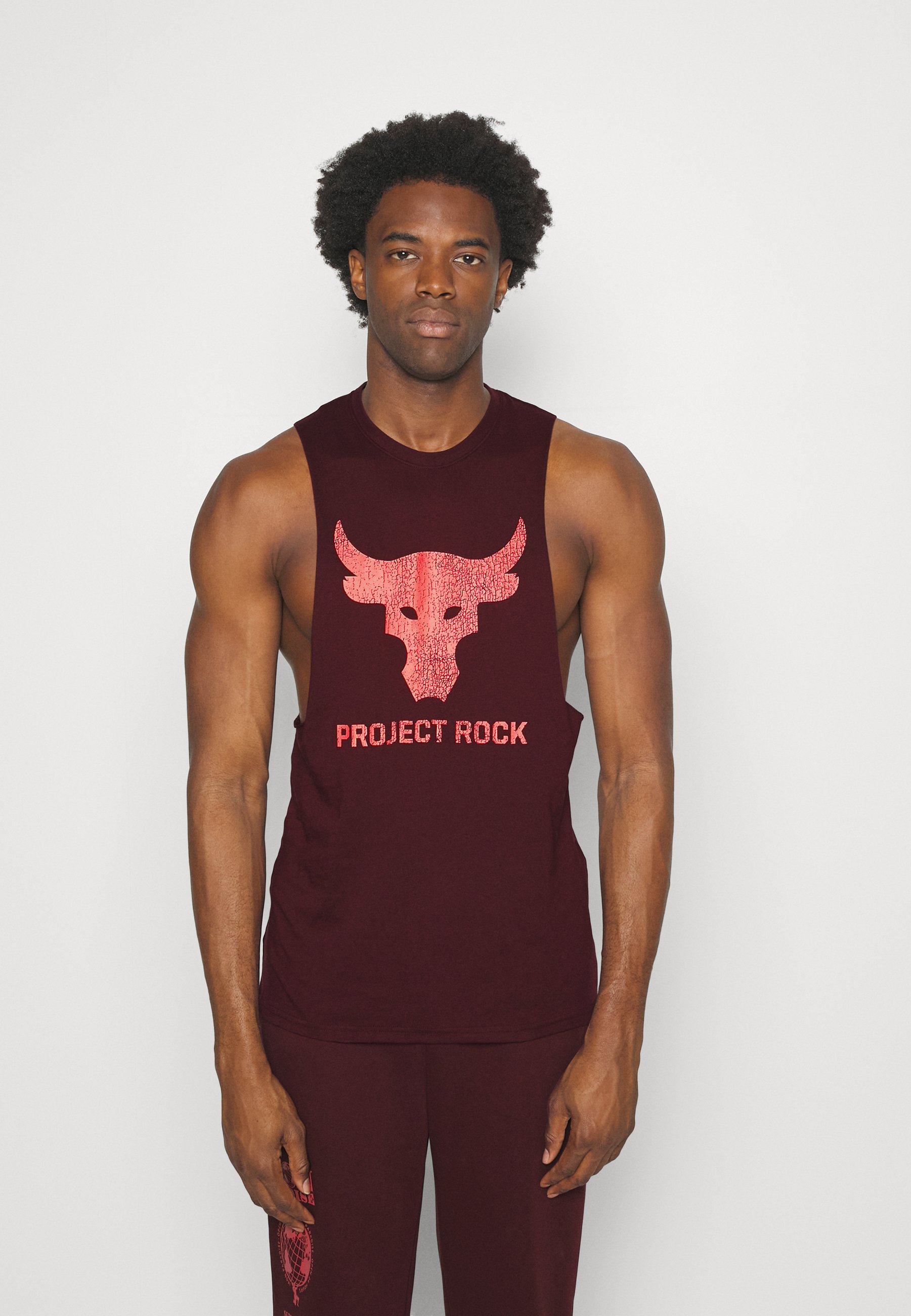 The Rock Brahma Bull Logo Red