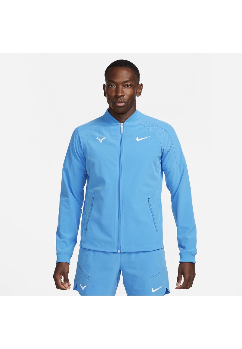 Nike Performance DRI-FIT RAFA - Training jacket - light photo blue ...