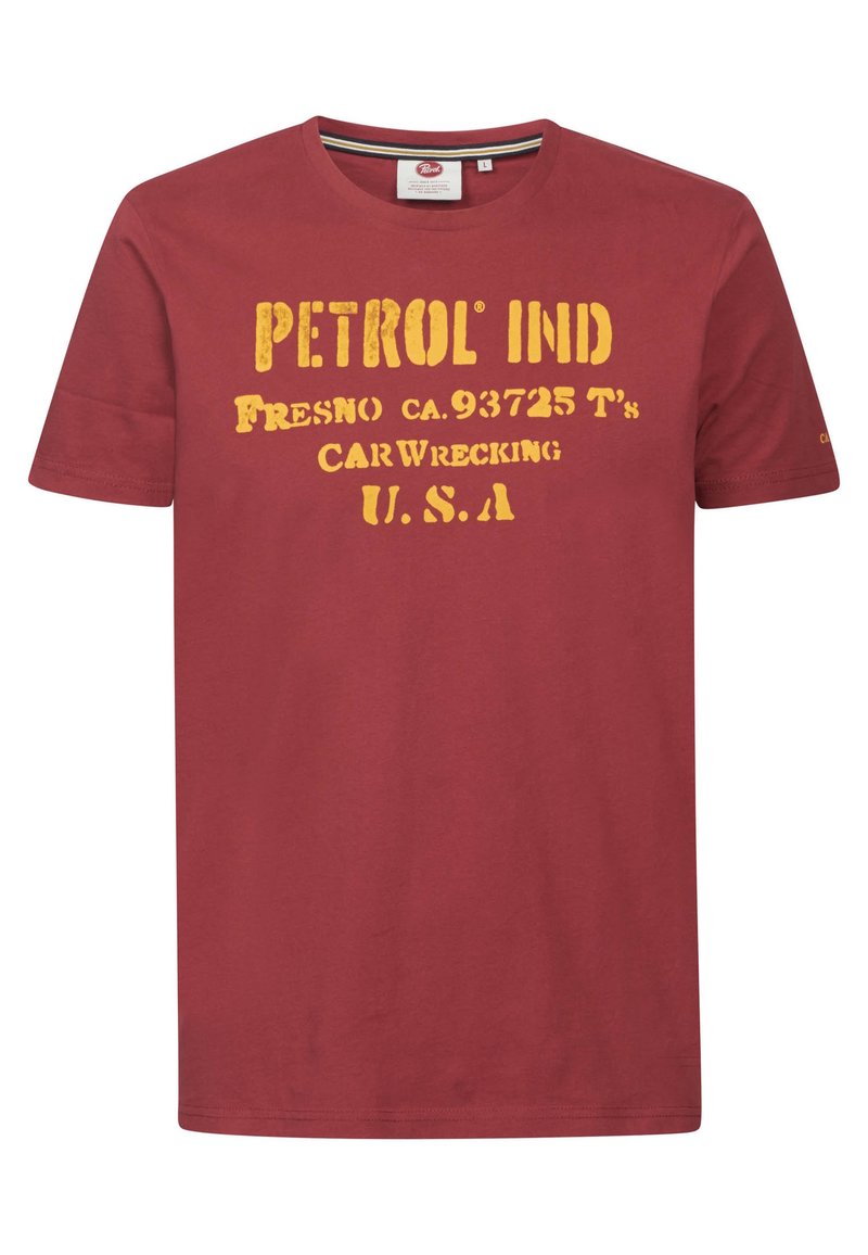 Petrol Industries T-shirt con stampa - rot/rosso - Zalando.it
