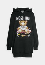 MOSCHINO SEASONAL TEDDY BEAR - Freizeitkleid - fantasy black/schwarz - Zalando.at