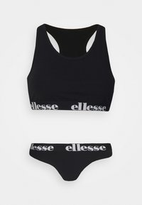 Ellesse SEZNA 2 PIECE BRA & BRIEF SET - Bustier - black - Zalando.ie