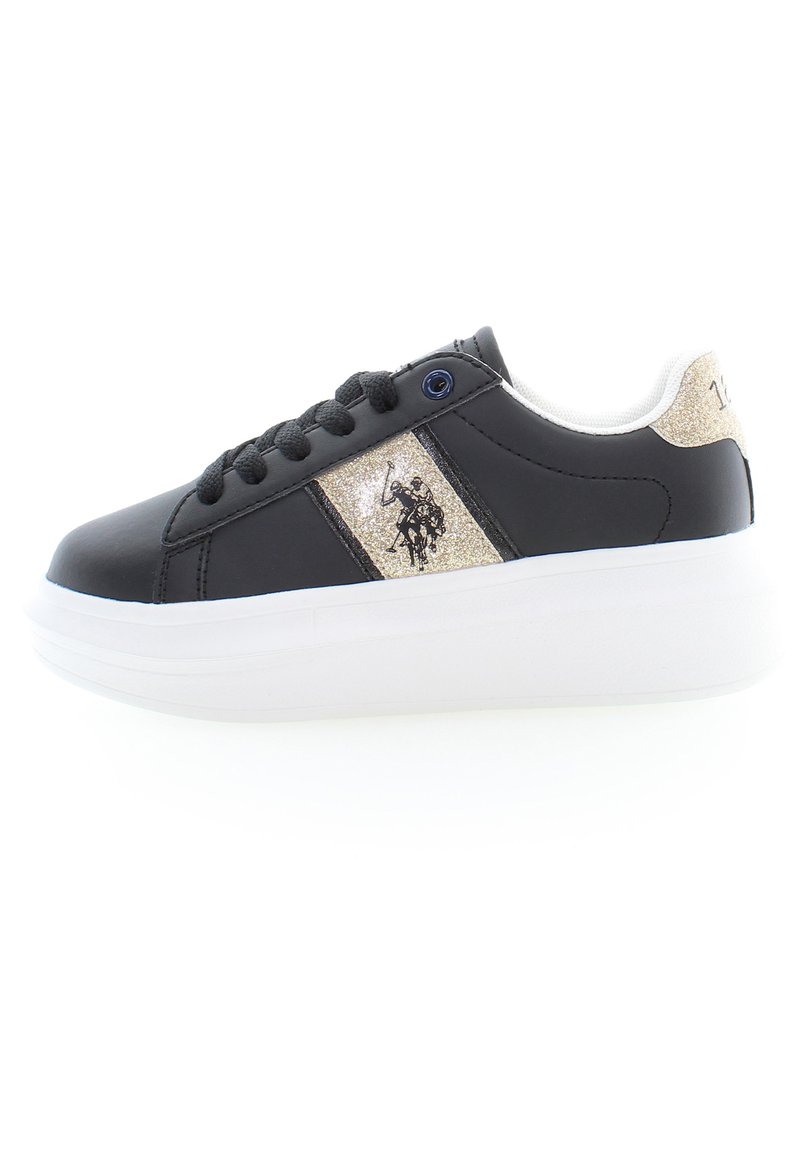 Us Polo Assn Trainers Black Goldblack Zalando 8715
