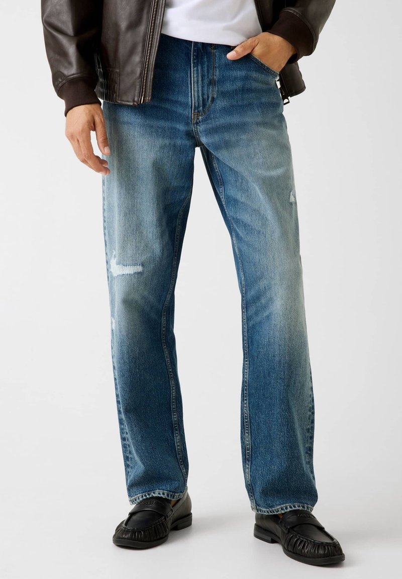 Guess OWEN - Straight leg jeans - blau/blue - Zalando