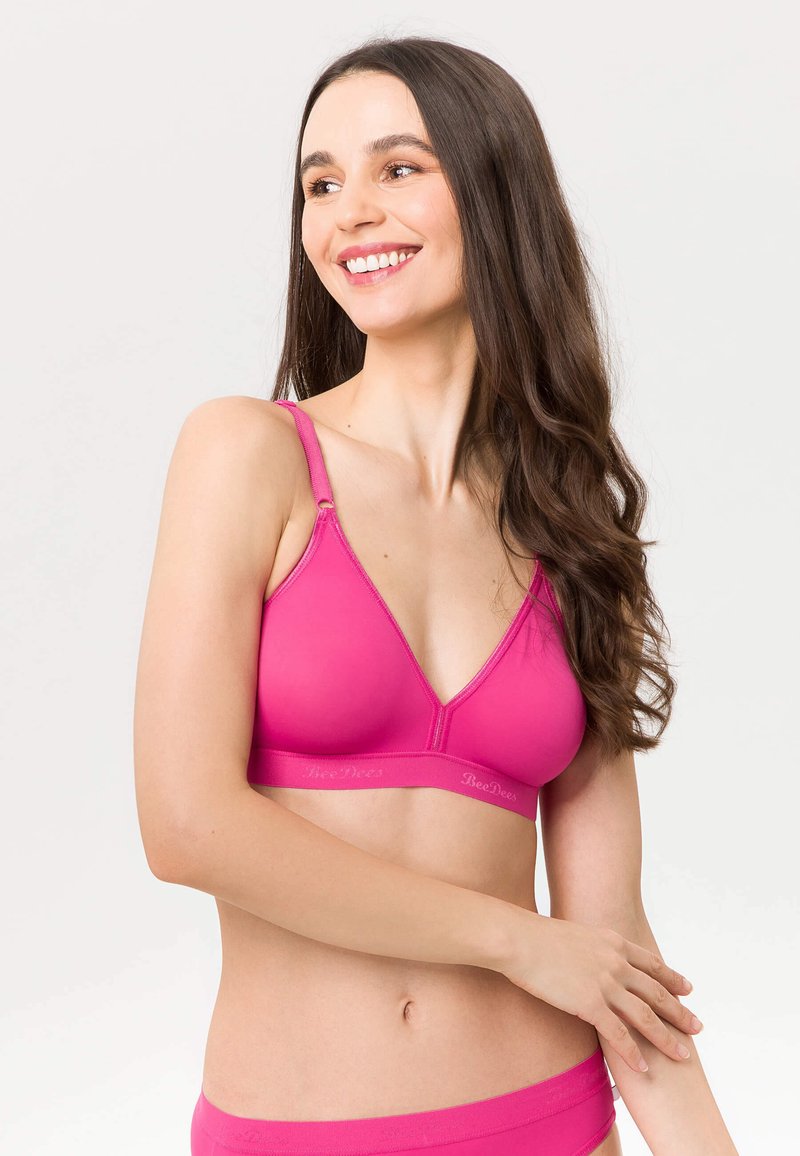 BeeDees SOFT-MICROFUN - Triangel BH - fuchsia/pink - Zalando.de
