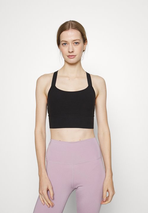 Athleta WARRIOR LONGLINE TWIST BRA A-C - Brassières de sport à maintien ...